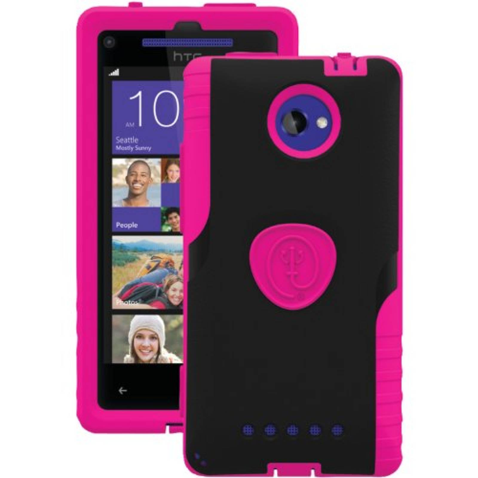 Funda Trident Aegis - Mobile Phone Cases (130 mm, 200 mm) Negro, Rosa