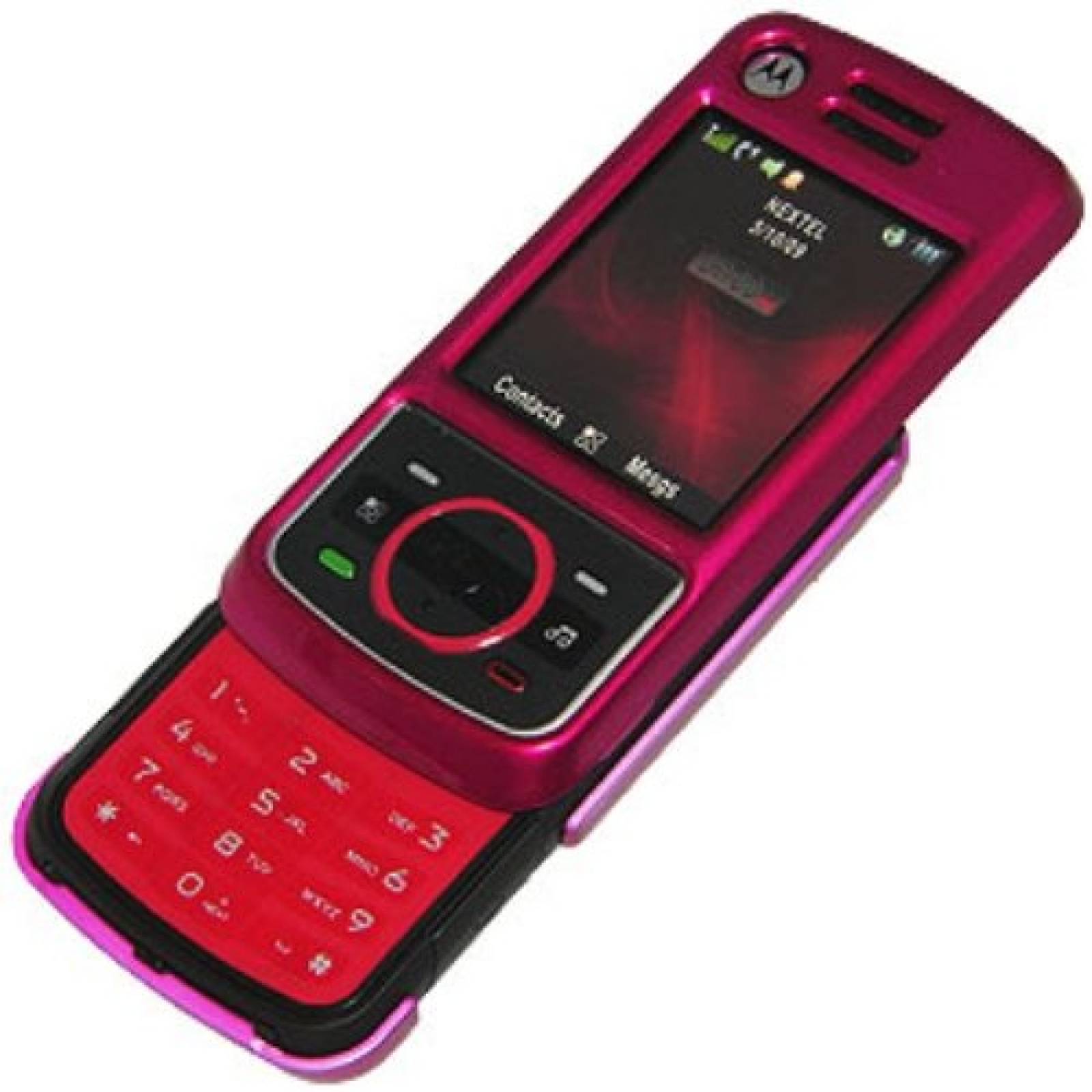 Funda Amzer Snap-on Crystal Carcasa rígida para Nextel iente Rosa