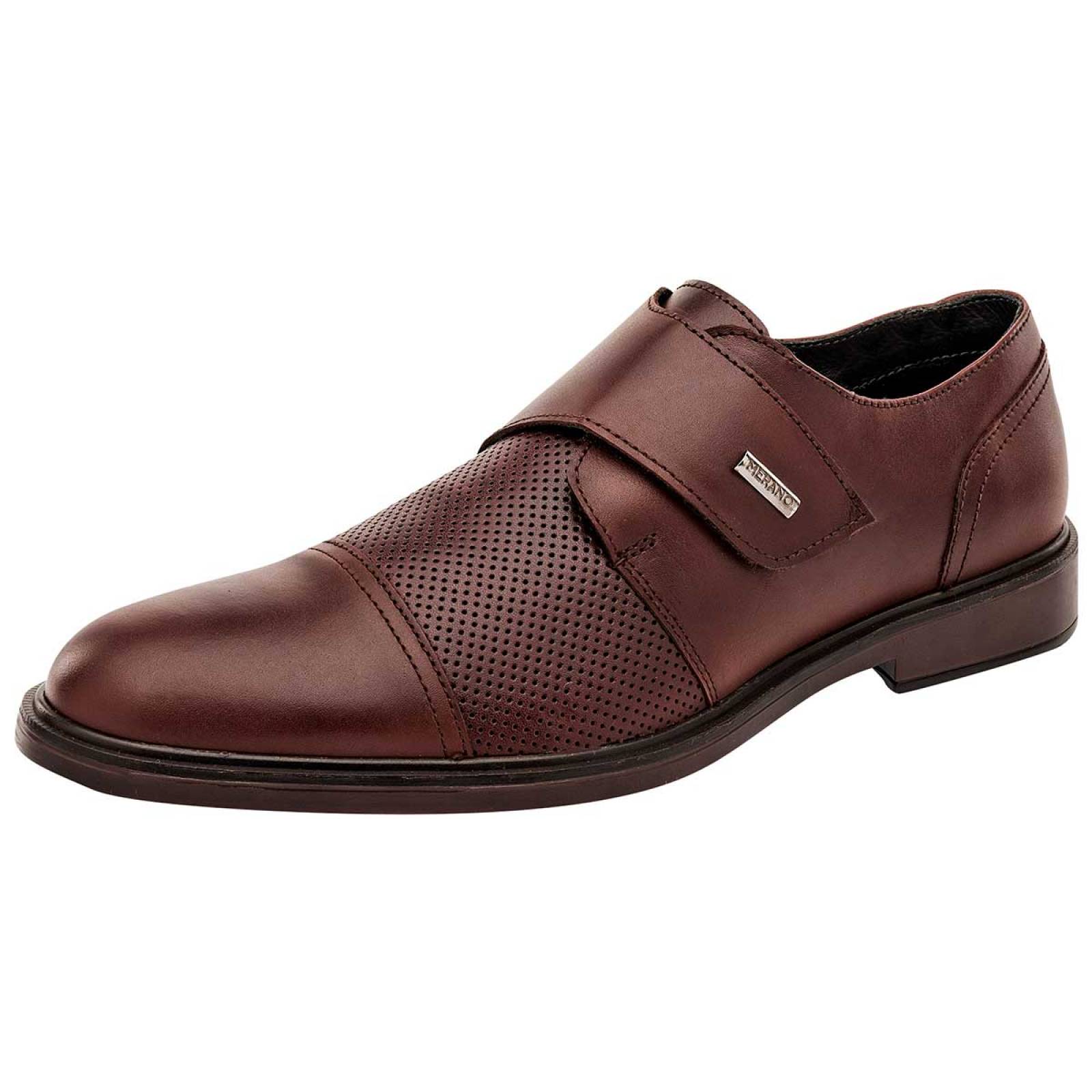 Vestir Mod 49192 Para Hombre Merano Color Cafe