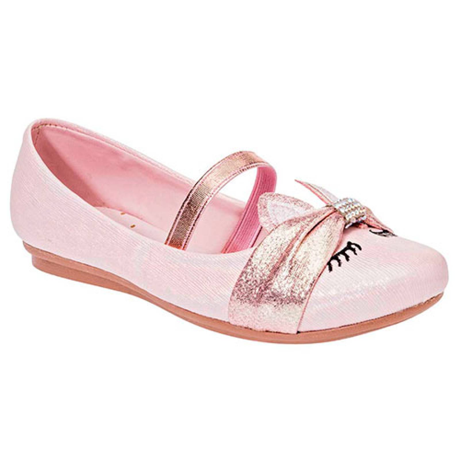 Balerina Mod 018042 Para Niña Miss pink Color Oro