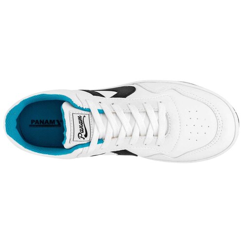 Tenis Mod 010701001 Para Hombre Panam Color Blanco