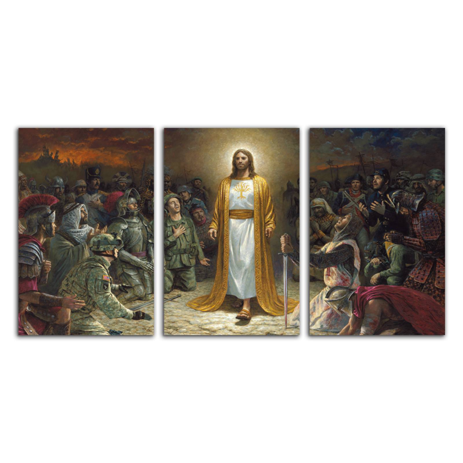 Cuadro decorativo Jesus Rey de Reyes Decoración Religiosa moderno ...