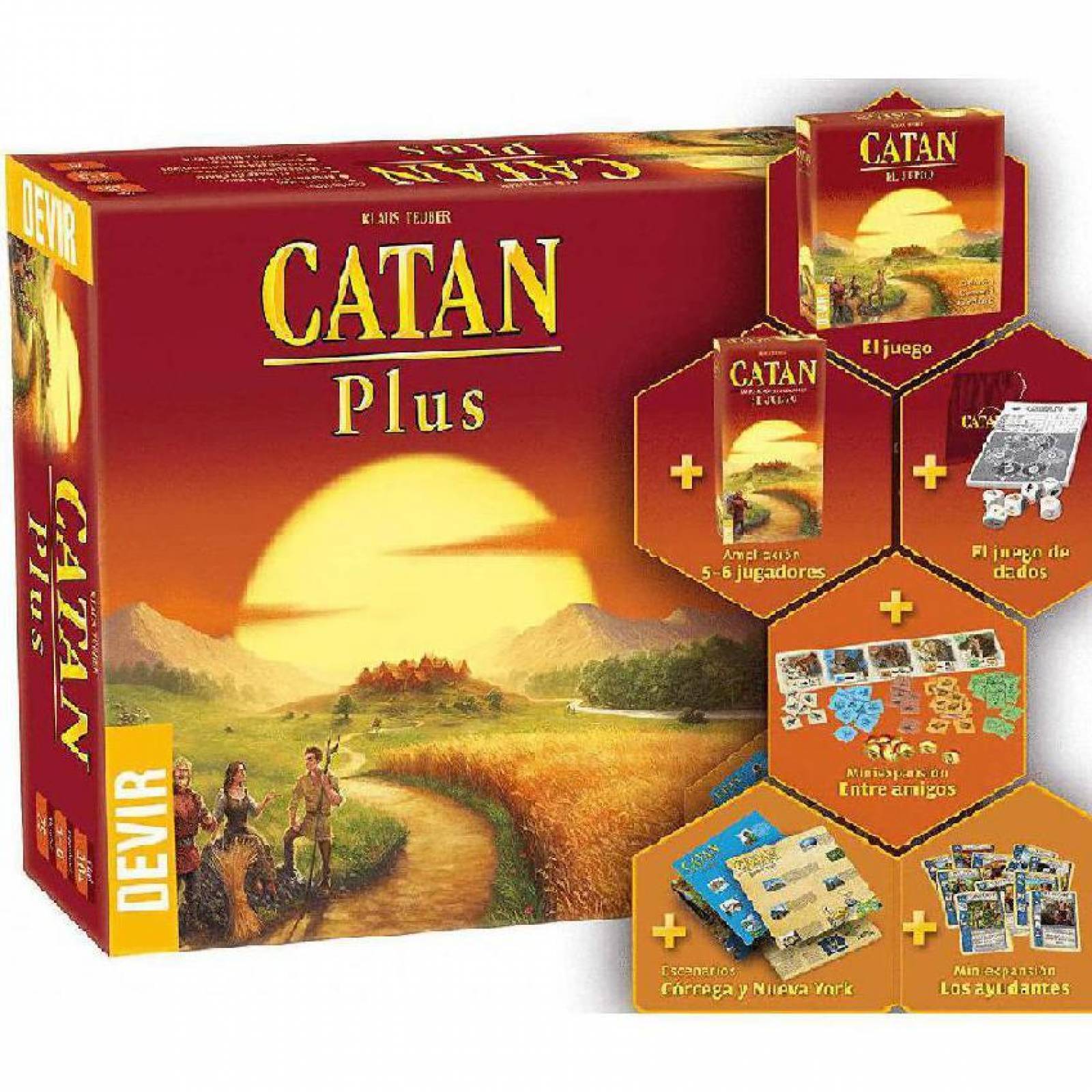 Catan Plus, Devir Original