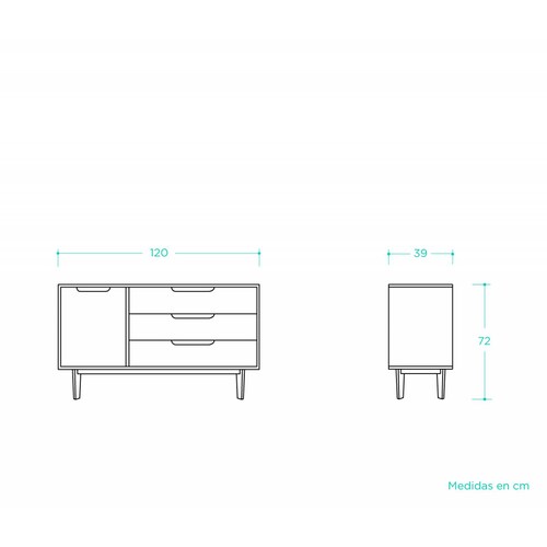 Cómoda Talitha Blanco