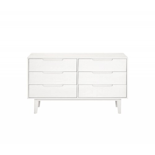 Cómoda Talitha 6 cajones Blanco