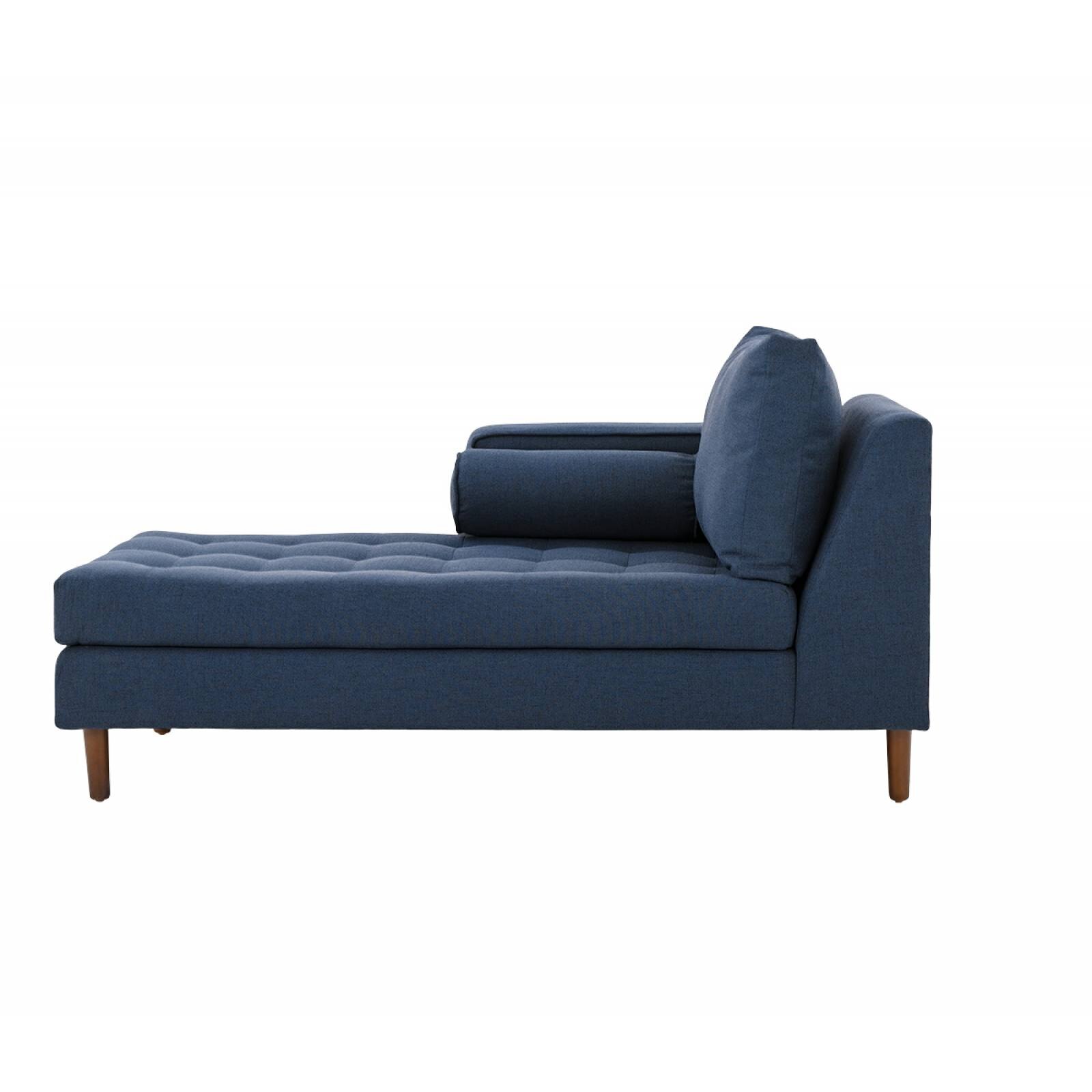 Chaise lounge brazo Izquierdo Landero Azul oscuro