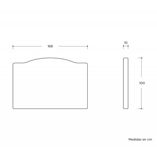 Cabecera queen size Xilotzingo Natural