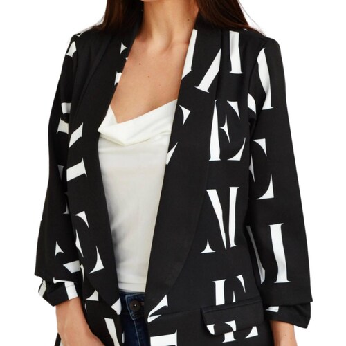 Blazer Juvenil Roman Fashion, 2846 (Negro letras)