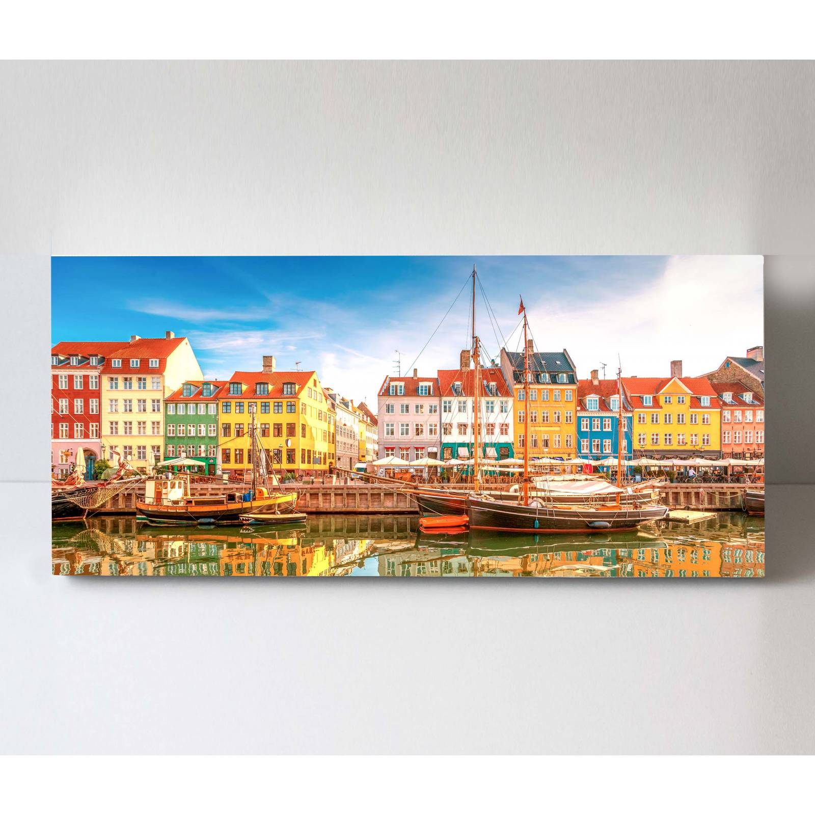 Cuadro Decorativo Canvas Nyhavn, Copenhague 120x60