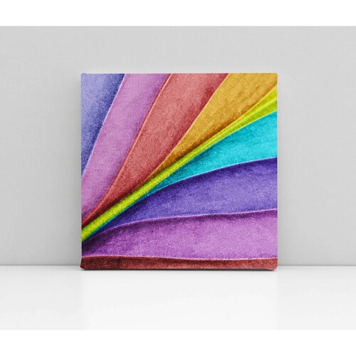 Cuadro Decorativo Canvas Hoja de color 50x50