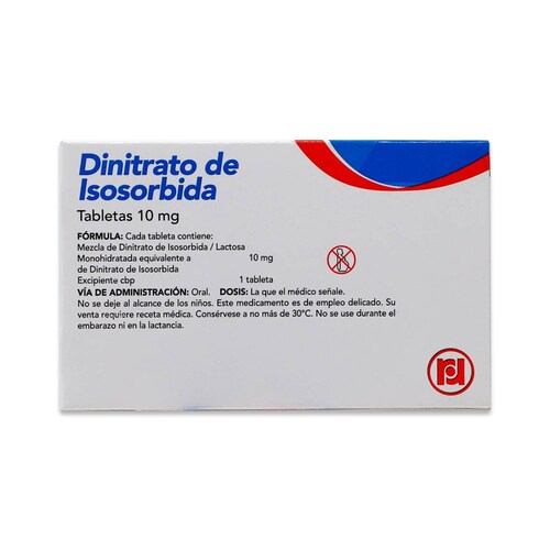 Dinitrato De Isosorbida Bioresearch Caja Con 20 Tabletas