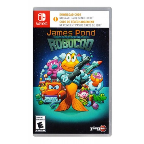 James Pond Codename Robocod Nintendo Switch Codigo Original