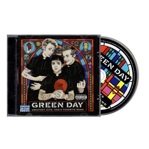 Green Day Greatest Hits: God's Favorite Band Disco Cd.