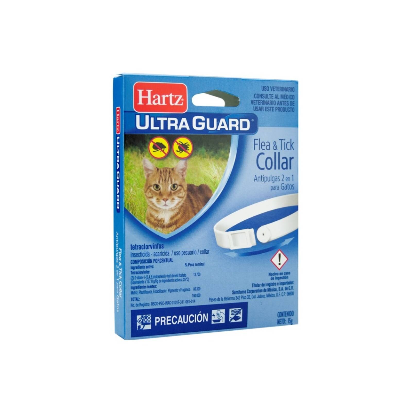 Hartz collar antipulgas plus 2 en 1
