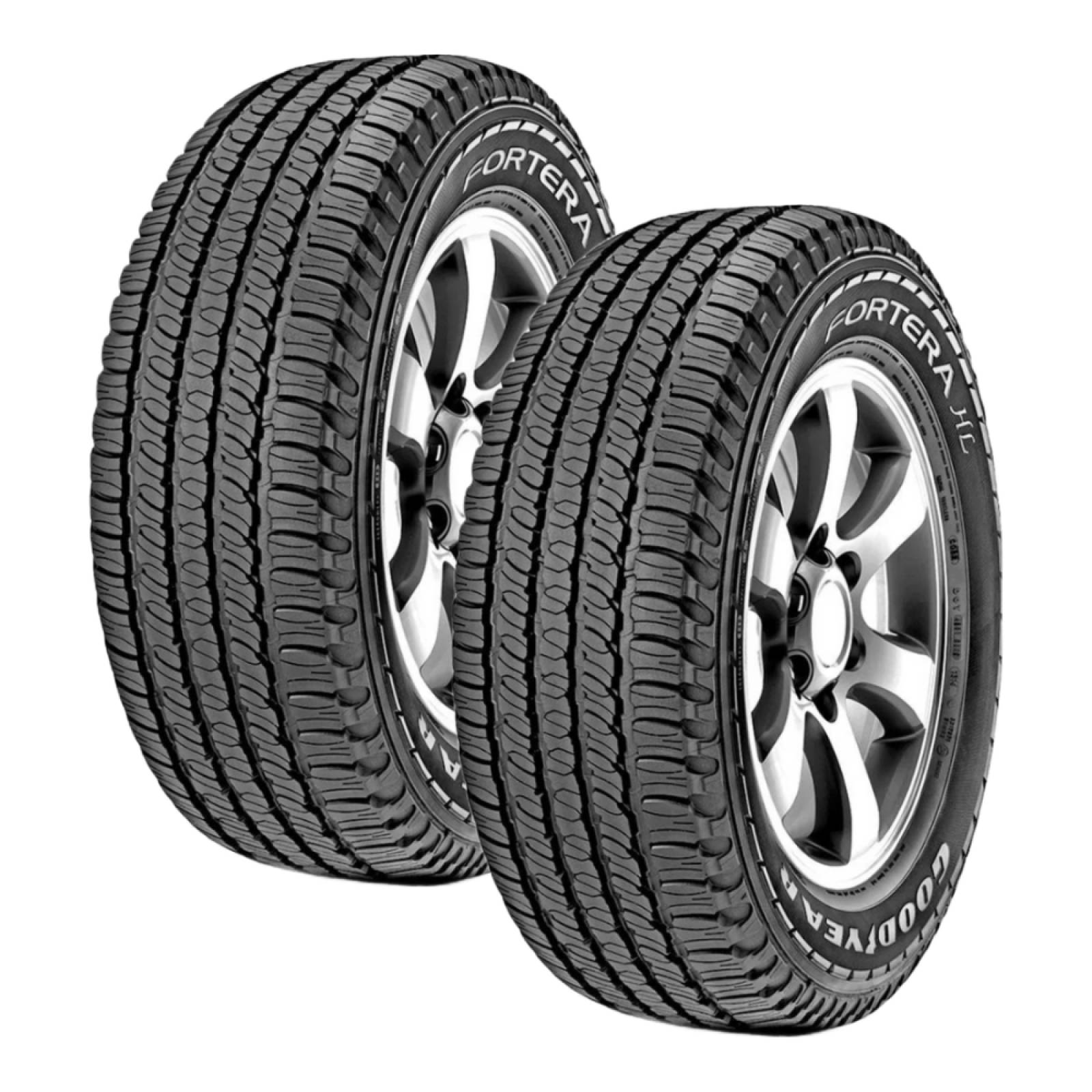 Paquete de 2 Llantas 265/50 R20 Goodyear Fortera Hl 107T