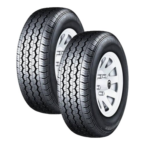 Paquete de 2 Llantas 195 R15 Bridgestone Rd 613 Steel 104/106S
