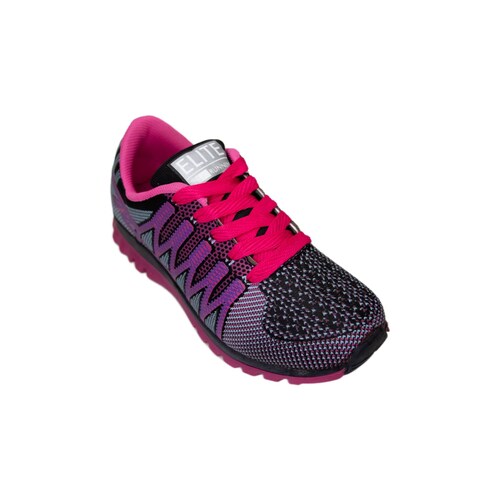 Tenis Mujer Textil Negro Fiusha Raddock Manolo 1643