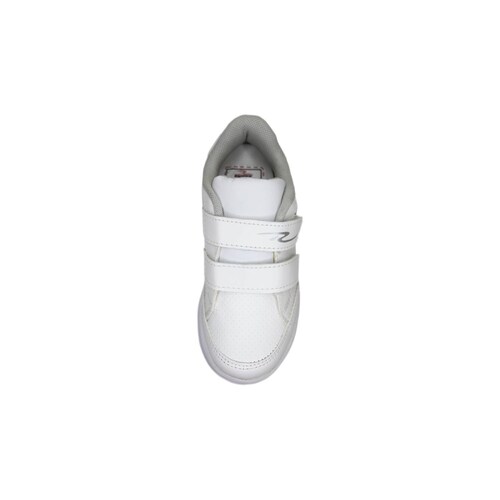 Tenis Escolar Simipiel Blanco Velcro Raddock Manolo 213