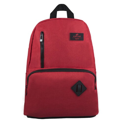 Mochila Backpack Lotto Valaki Color Rojo