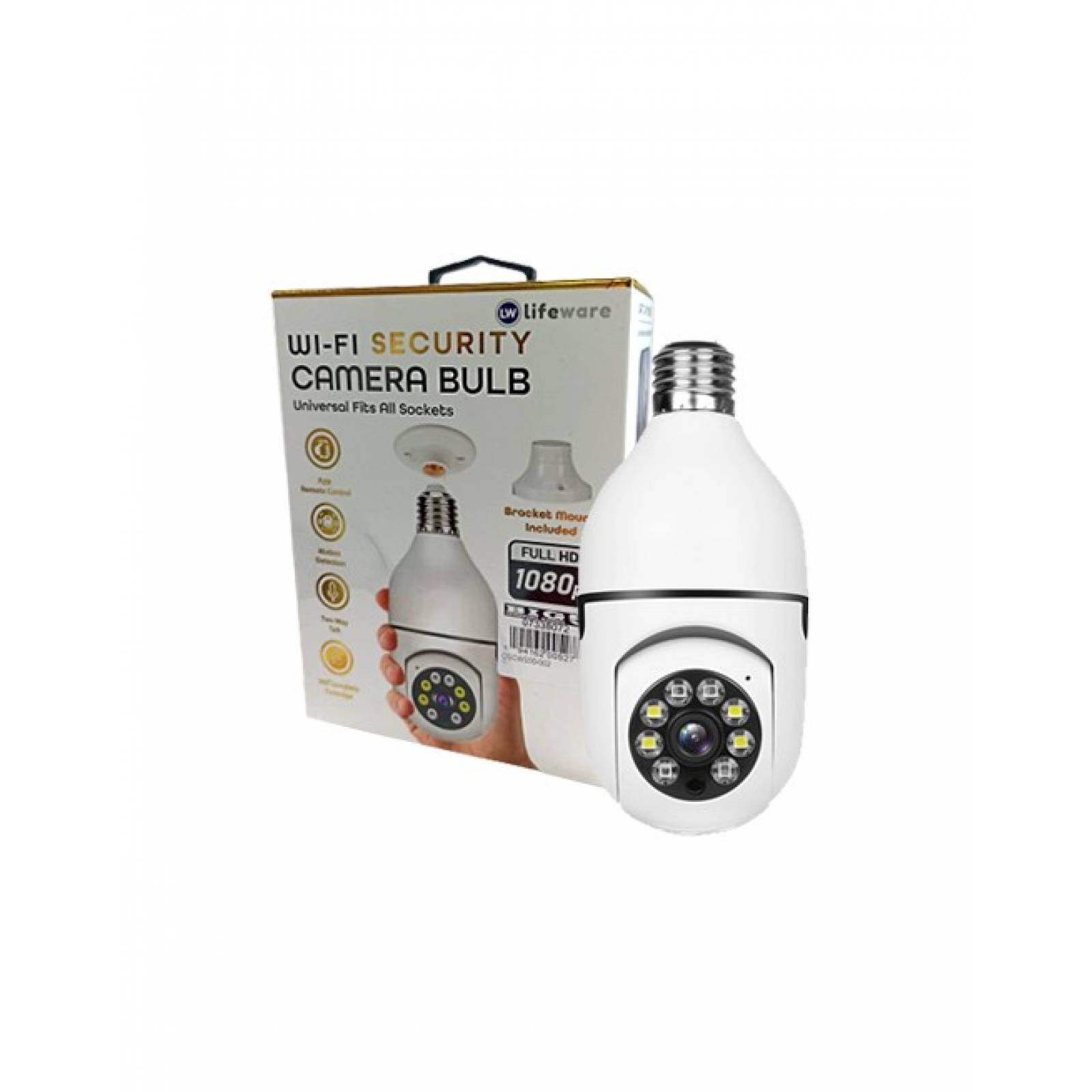Camara De Foco Full Hd1080 Lifeware Detector De Movimiento Doble Micrófono 360