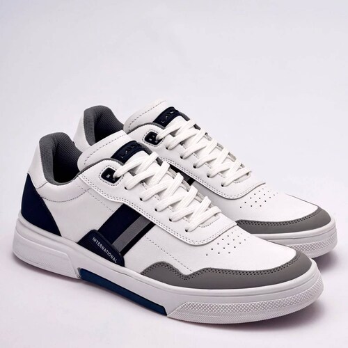 TENIS Para Hombre Clasben POLO, Color Blanco CF V7