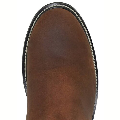 Bota Botin De Trabajo Roper Establo Modelo 501 Café Crazy