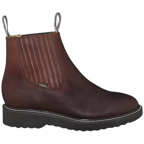 Bota Botin De Trabajo Roper Establo Modelo 501 Shedron Grasso S/N