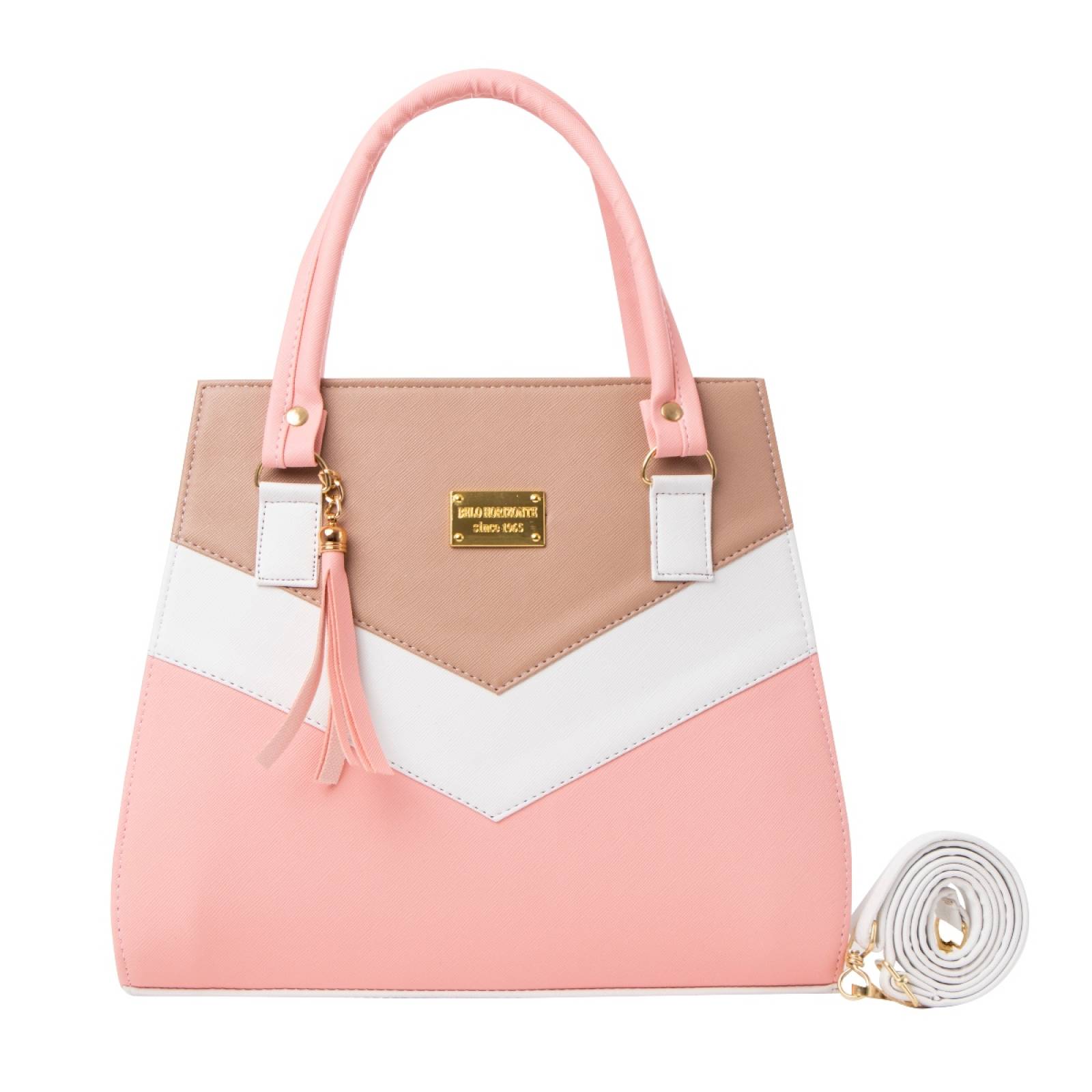 Bolsa Fana Nadia Color Piñón / Maquillaje Sensacional