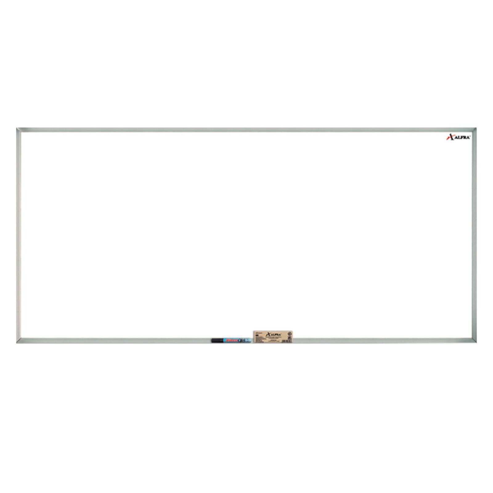 Pizarra Pintarrón Porcelanizado Metálico Alfra 120x300 cm