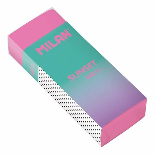 Gomas De Nata Milan #320 Caja Con 20 Pz Serie Sunset Colores