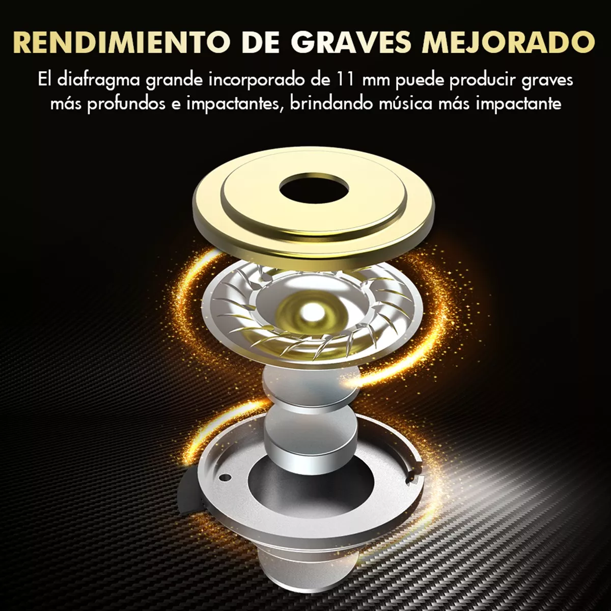 Audífonos in-ear gamer Popcorn BASS X8 PRO negro