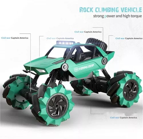 Carro Todo Terreno Escalador Verde Climbing Legend Pulsera-control.