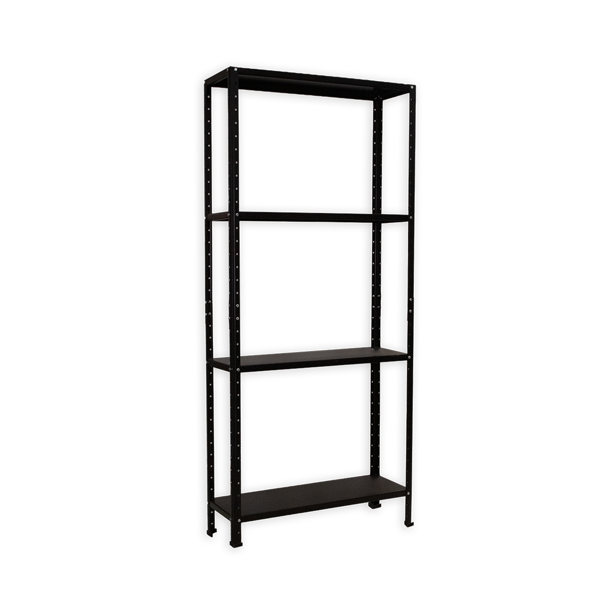 ADF Estante Anaquel Metálico con 4 Repisas Ajustable 190x84x30cm ...