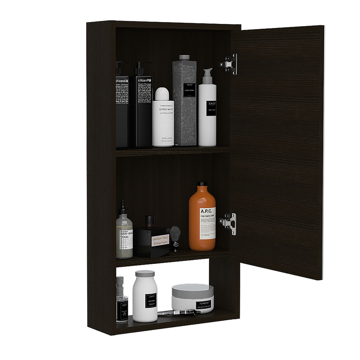 BOTIQUIN GABINETE ARMABLE CON ESPEJO EN LA PUERTA MODELO MARIANA COLOR ...