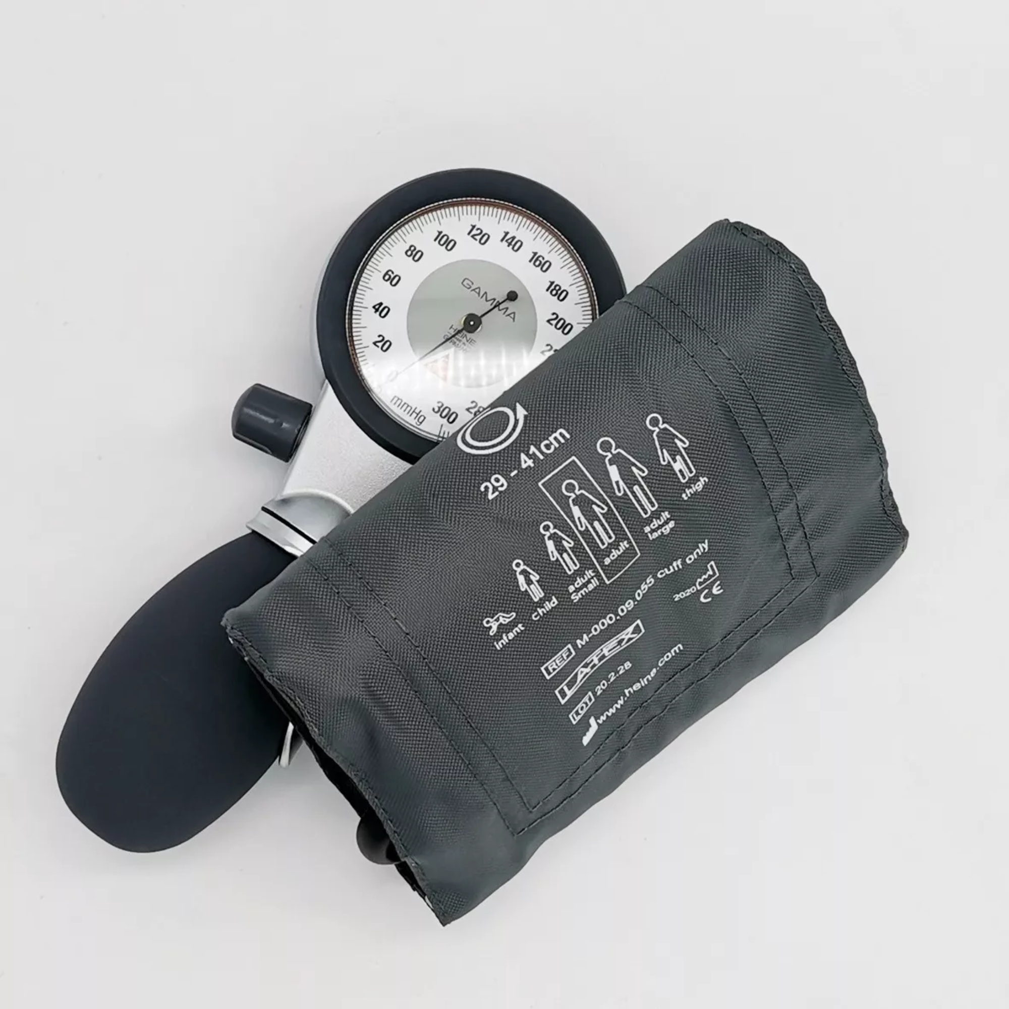 Baumanómetro Aneroide De Lujo Heine De Palma Gamma 7 S/latex.