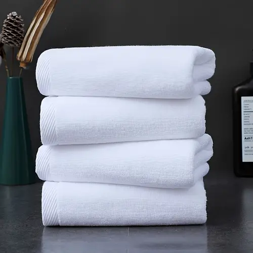 Toalla Corporal Lisa Blaca Grande 100% Algodón