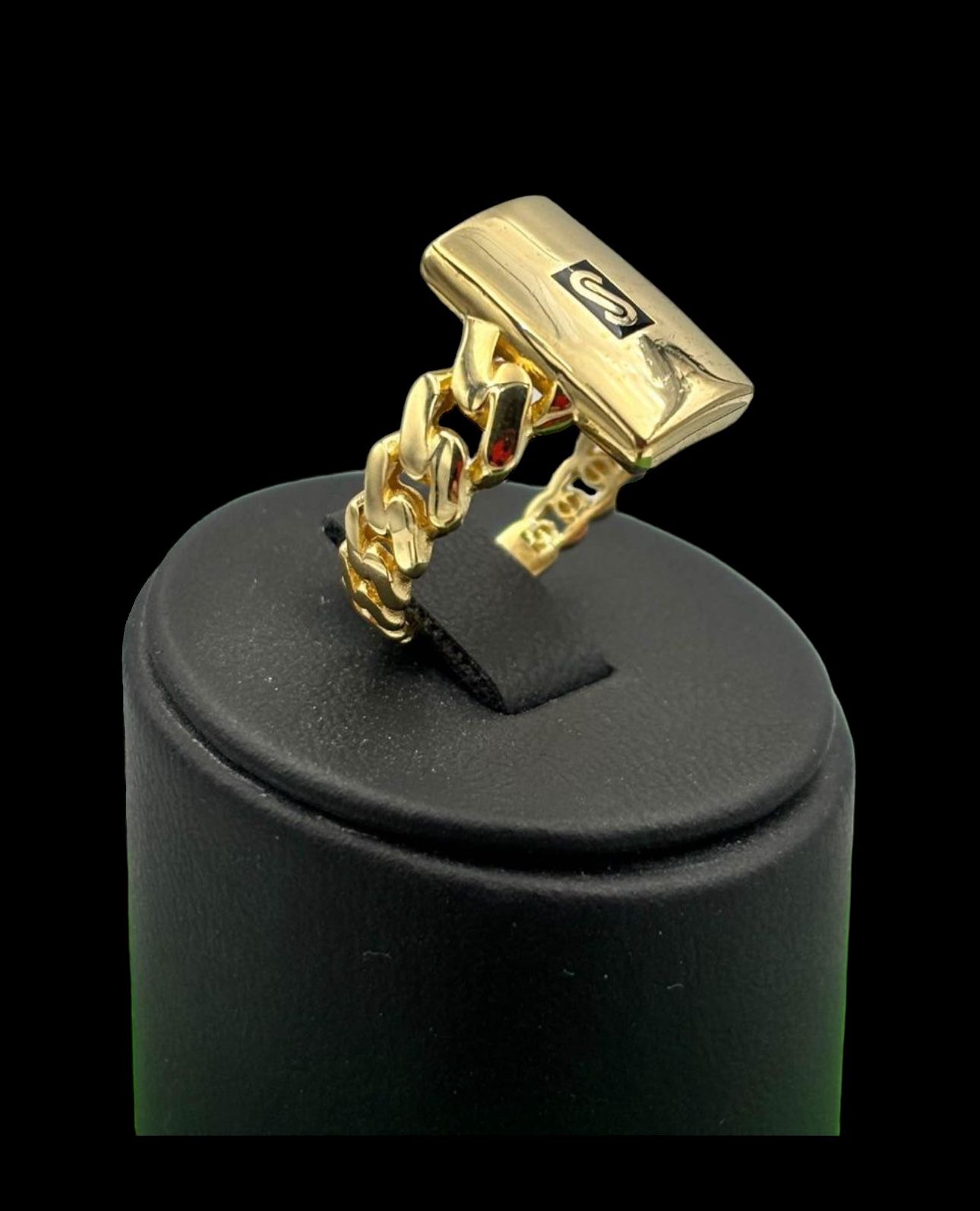 Anillo Mónaco Liso 14 K + Obsequio