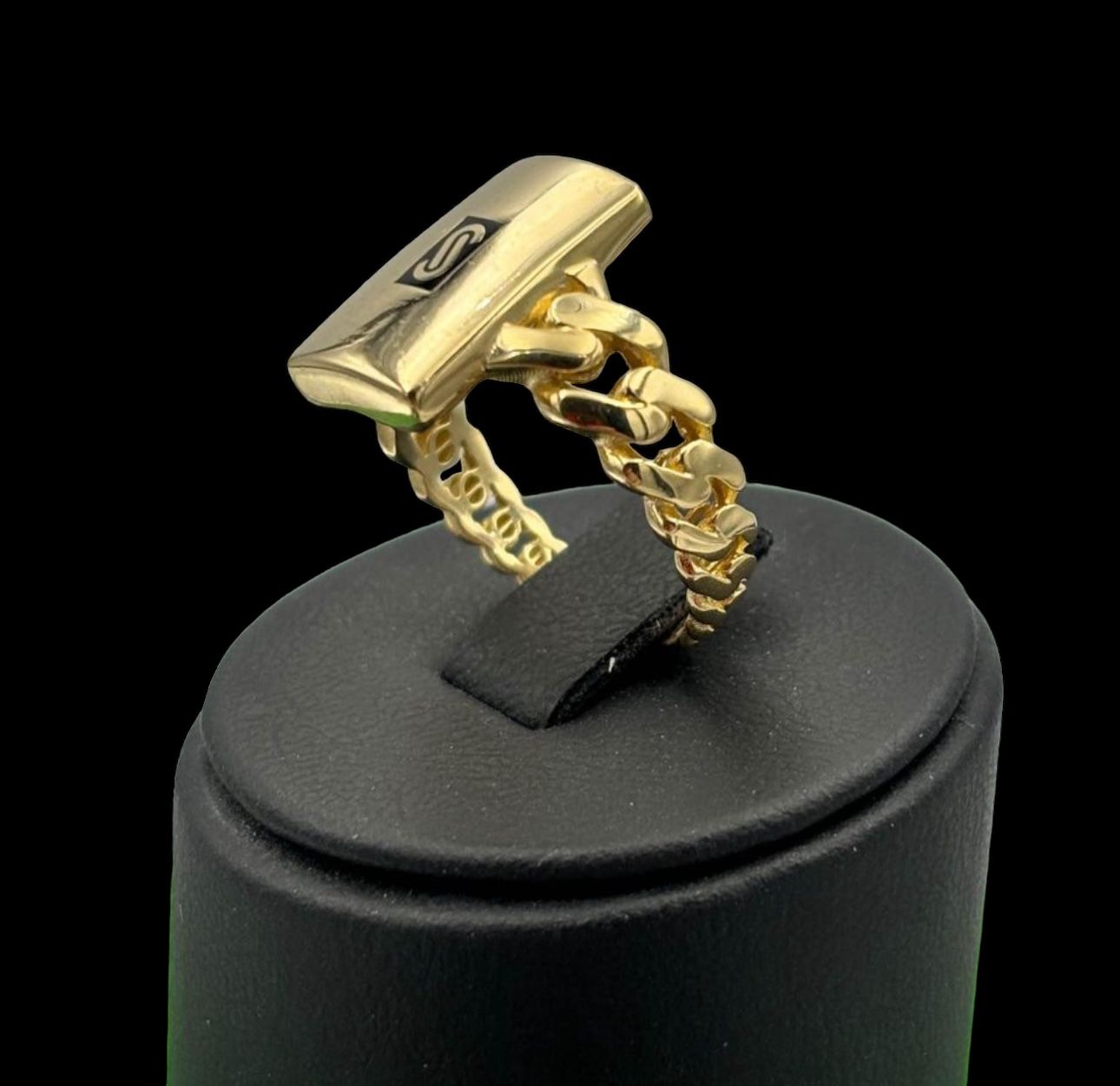 Anillo Mónaco Liso 14 K + Obsequio