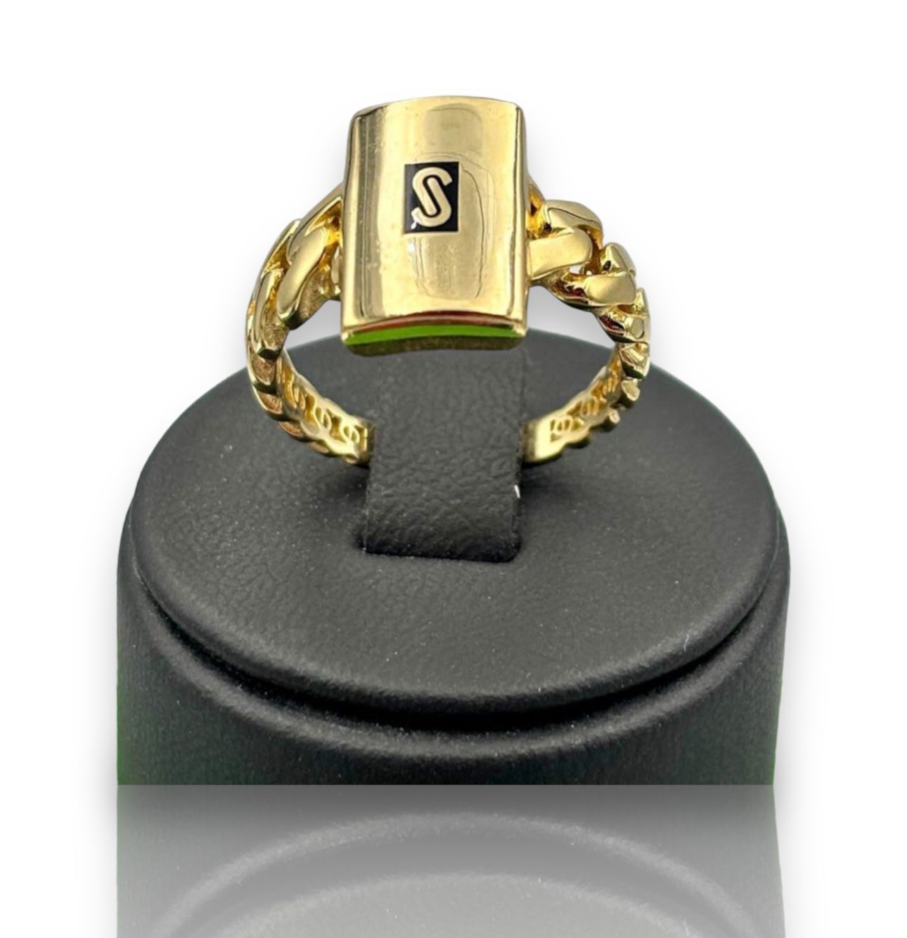 Anillo Mónaco Liso 14 K + Obsequio