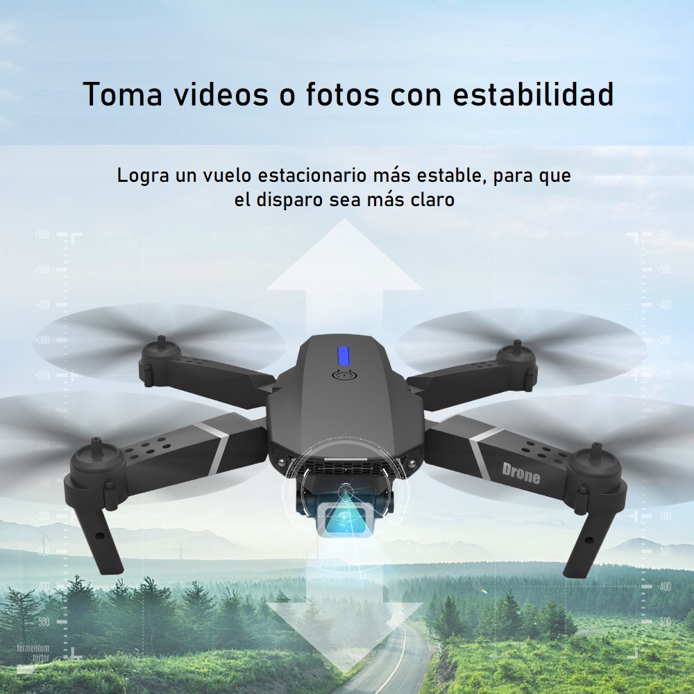 Mini Drone Con Cámara Plegable.