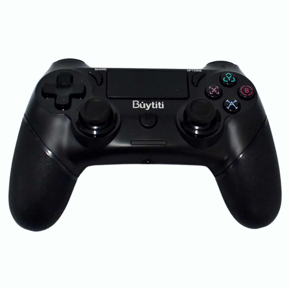 Control Inalambrico Recargable Compatible con PS4 Play 4 Negro