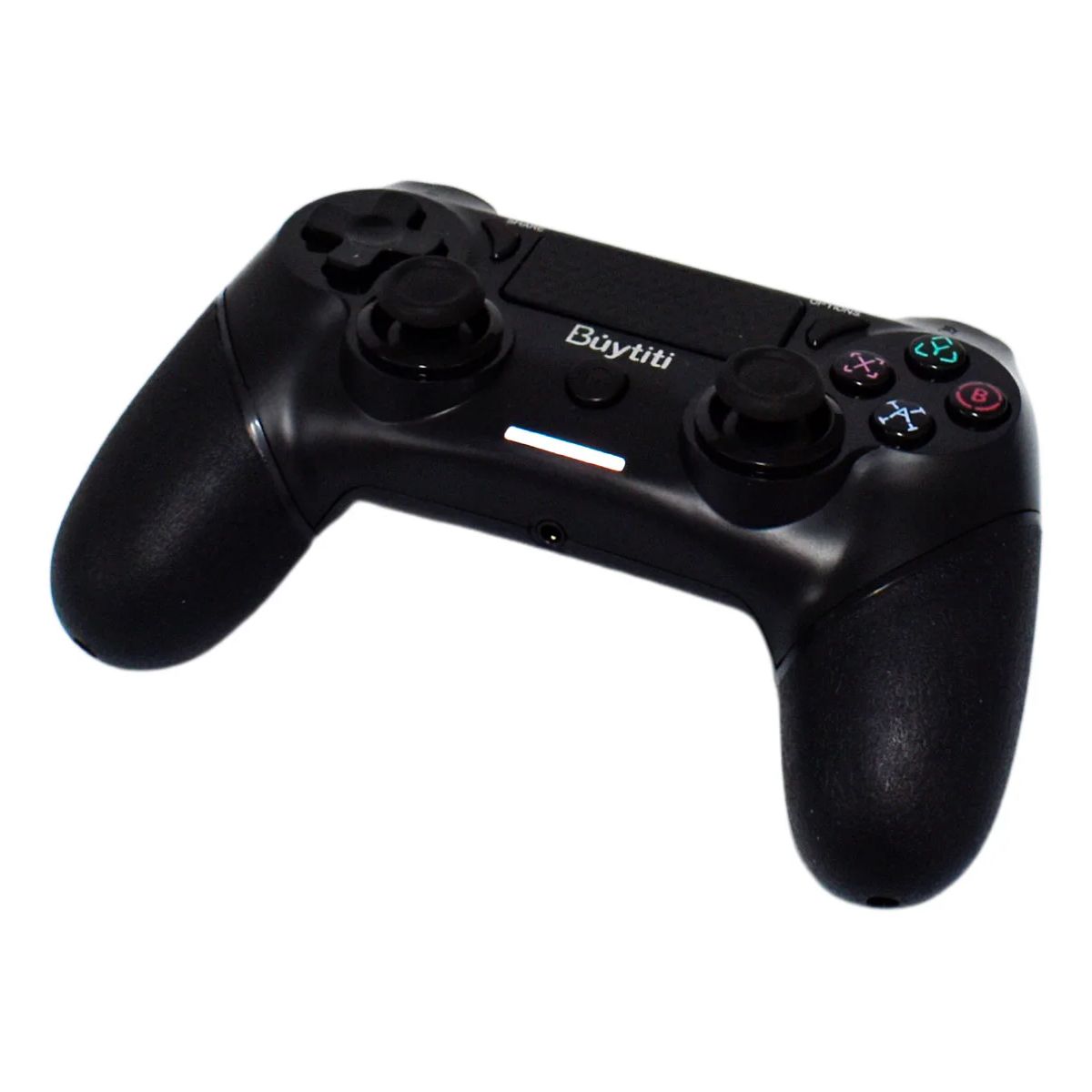 Control Inalambrico Recargable Compatible con PS4 Play 4 Negro.