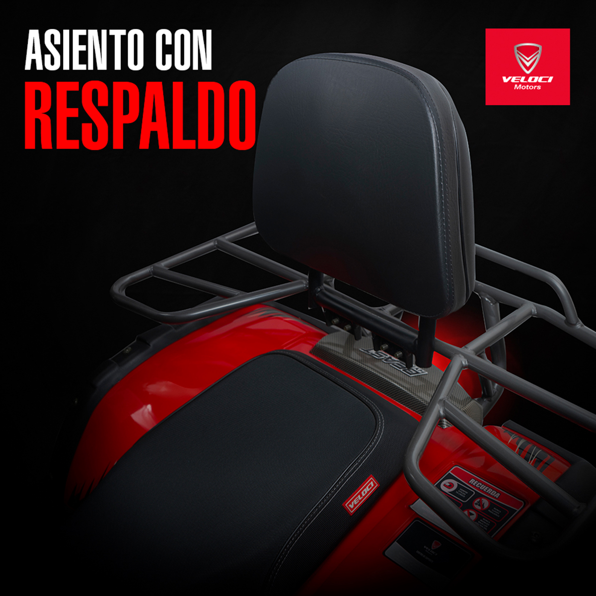 Moto Veloci Beast KX2 Hyper Sport 200CC Rojo 2021