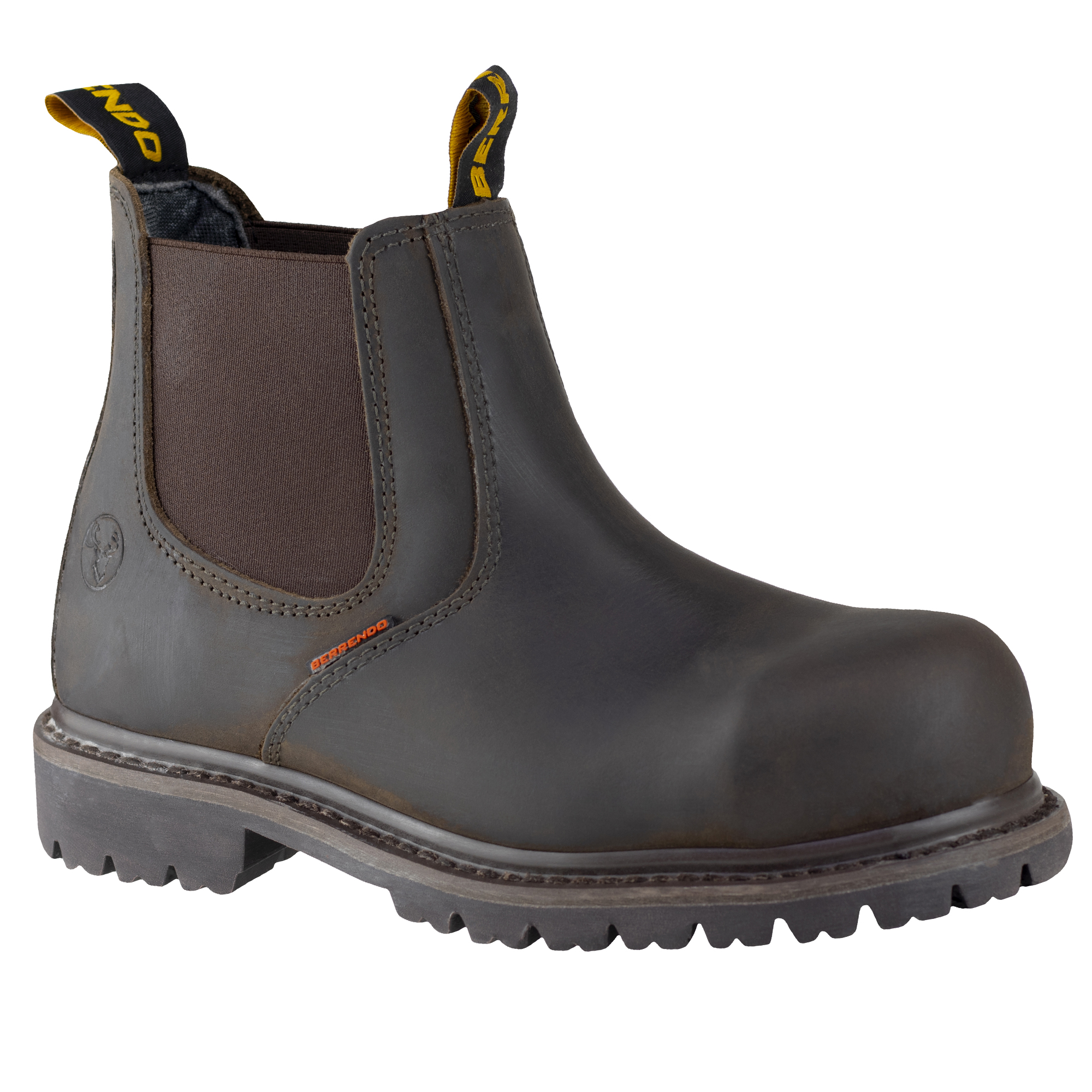Botas hombre Industriales Berrendo 157 Café Dieléctricas casco poliamida