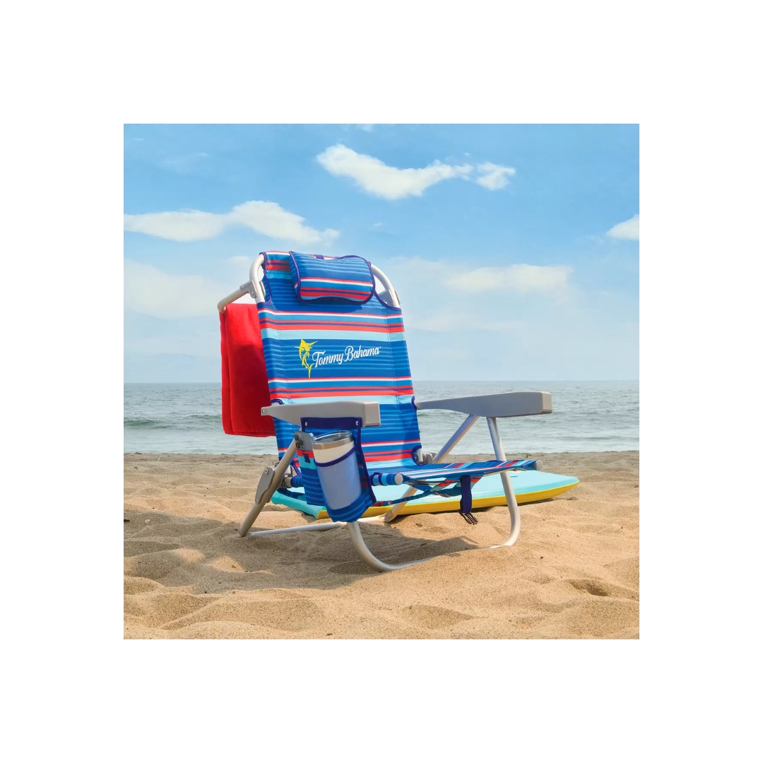Silla Playera Tommy Bahama Ergonómica Ajustable Poliéster - Multicolor