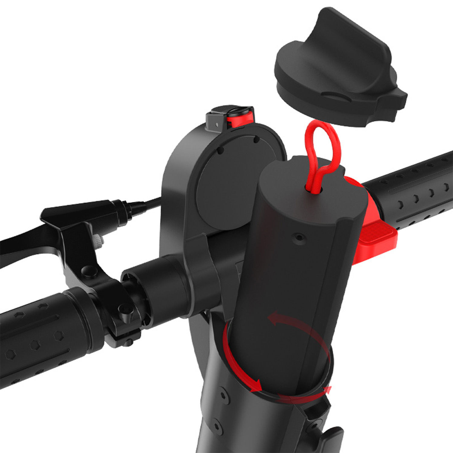 Scooter Eléctrico Plegable Moboss X7 25km/h Negro