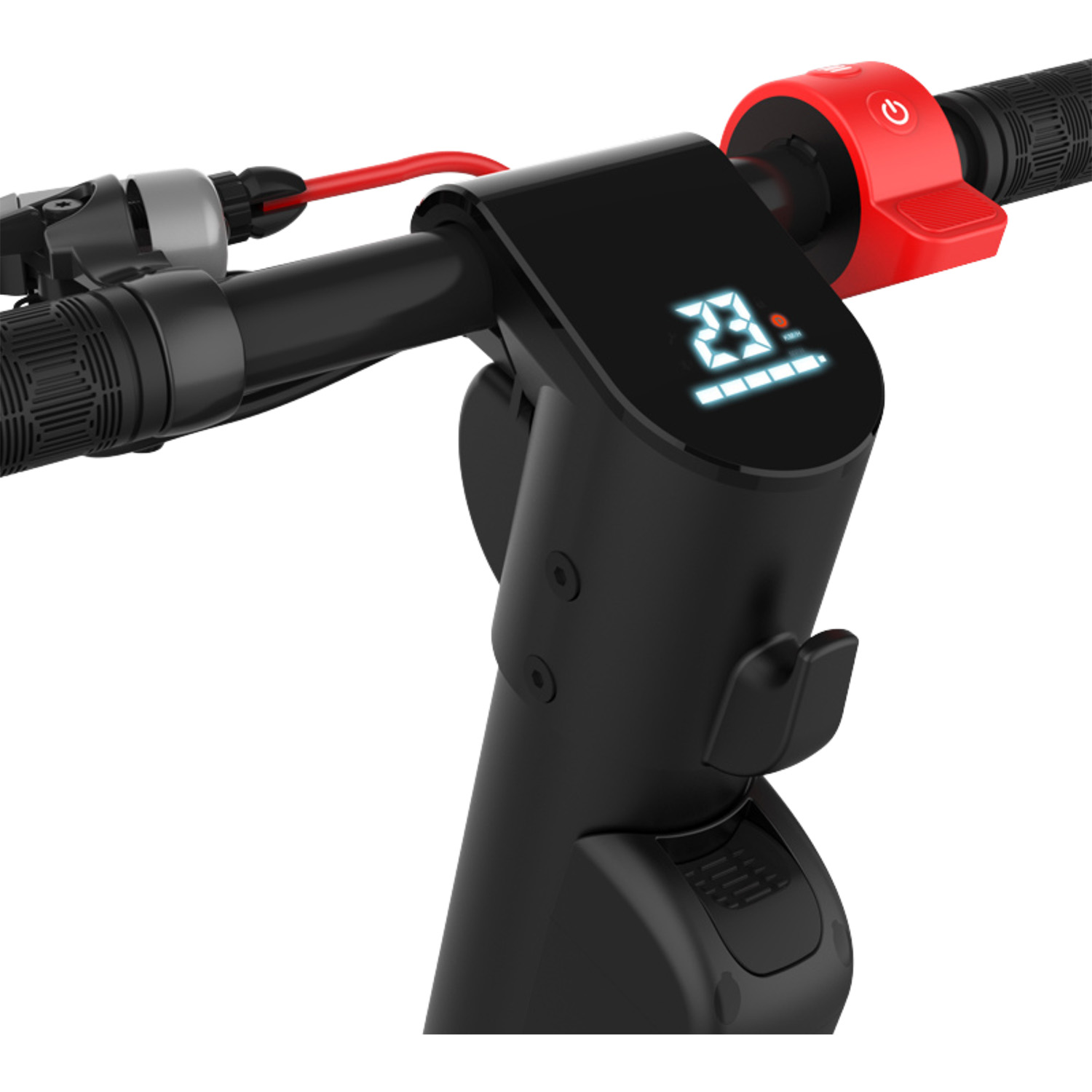 Scooter Eléctrico Plegable con Batería Extraíble Moboss X8 32km/h Negro