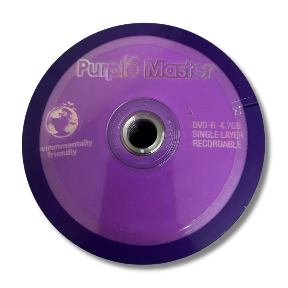 Purple Master DVD-R con 50 discos