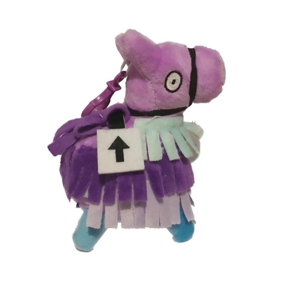 Peluche Llama Violeta Bebe Llavero Colgante 12cm