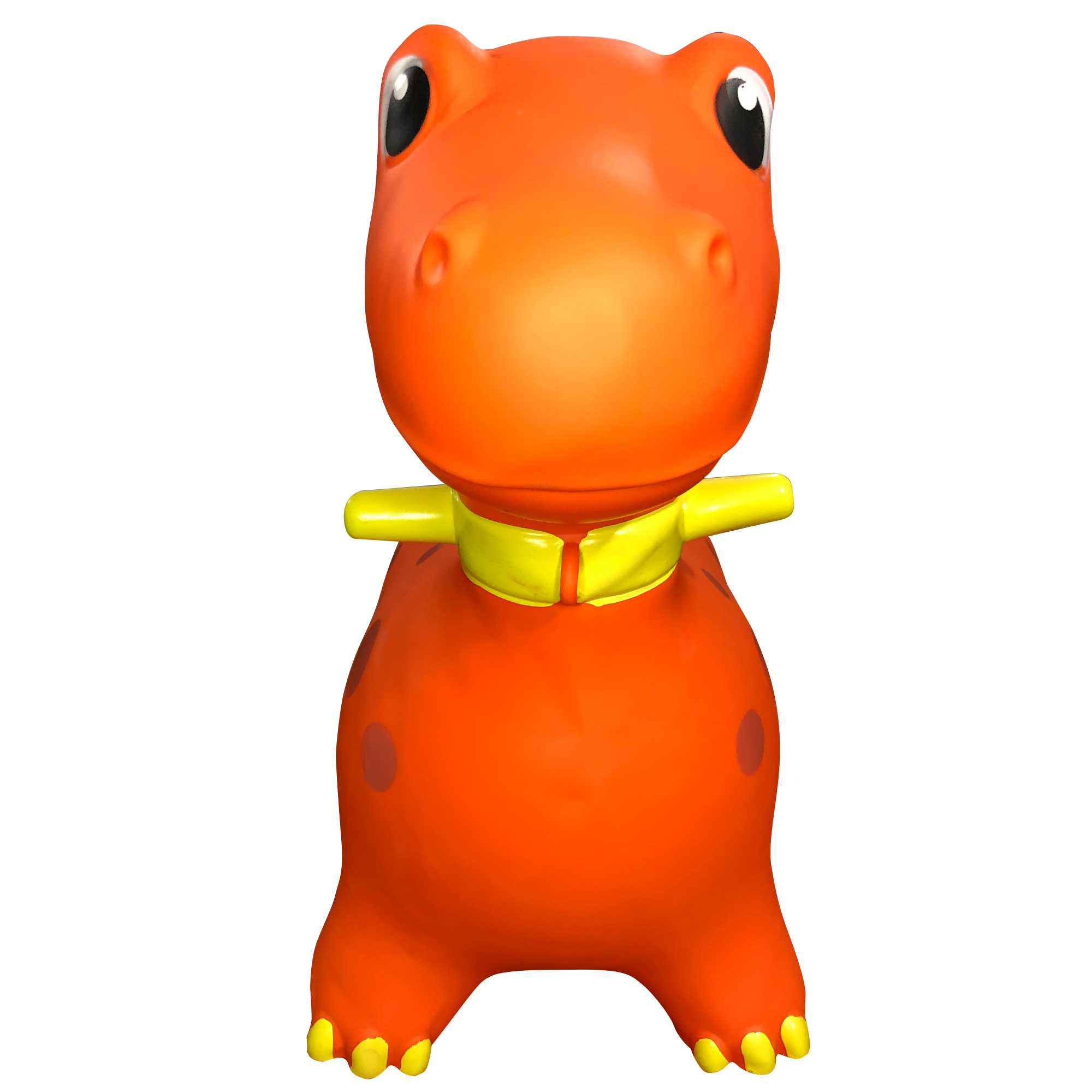 Montable Inflable Brincolin Ecobaby Original Dinosaurio Naranja.